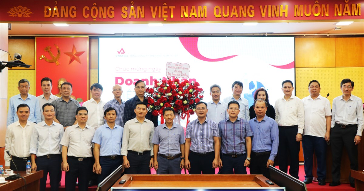 VNSTEEL Chúc mừng Ngày doanh nhân Việt Nam 13/10/2023