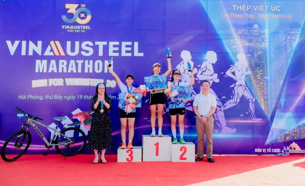 Sôi nổi giải chạy bộ “Vinausteel - 30 năm vững bước” chào mừng 30 năm ...