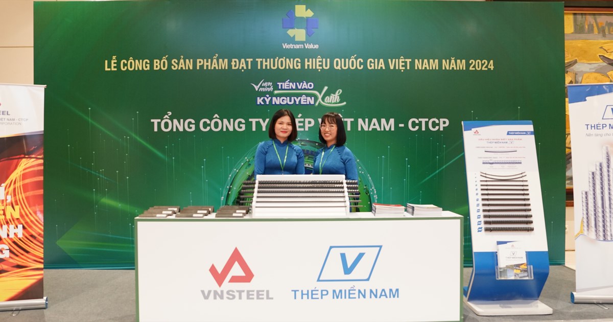 Sản phẩm Thép VNSTEEL và THÉP MIỀN NAM /V/ nổi bật tại triển lãm sản ...