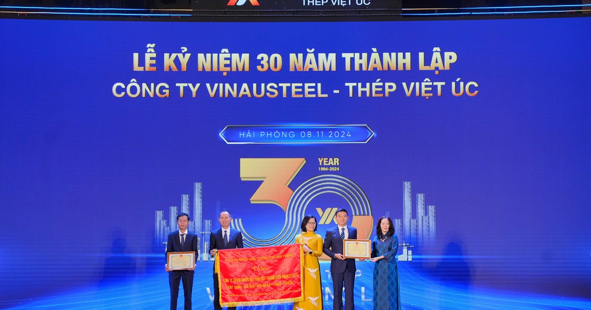 Vinausteel - 30 năm đỉnh cao của chất lượng sản phẩm