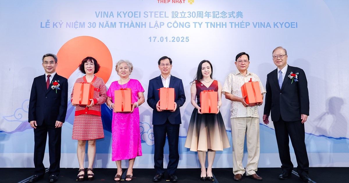 Vina Kyoei long trọng tổ chức lễ kỷ niệm 30 năm thành lập